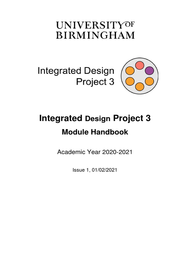 Integrated Design Project 3 Module Handbook: A Guide to Organizing ...