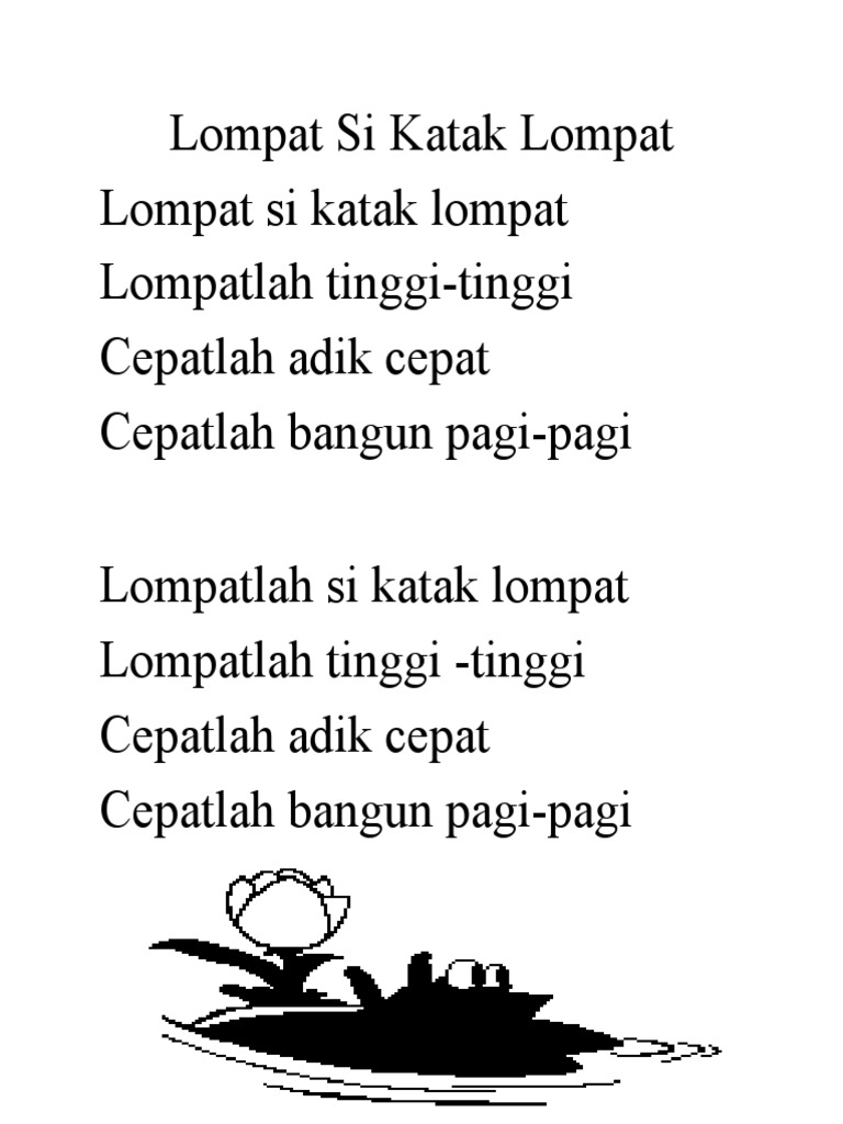 Lompat Si Katak Lompat | PDF