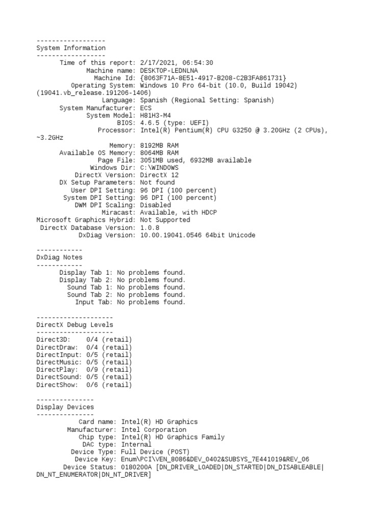 Varios | PDF | Device Driver | Operating System Technology