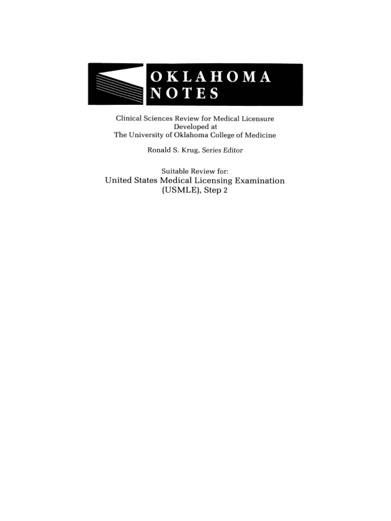 Oklahoma Notes Surgery | PDF | Shock (Circulatory) | Heart