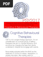 CBT 5 Part Model | PDF