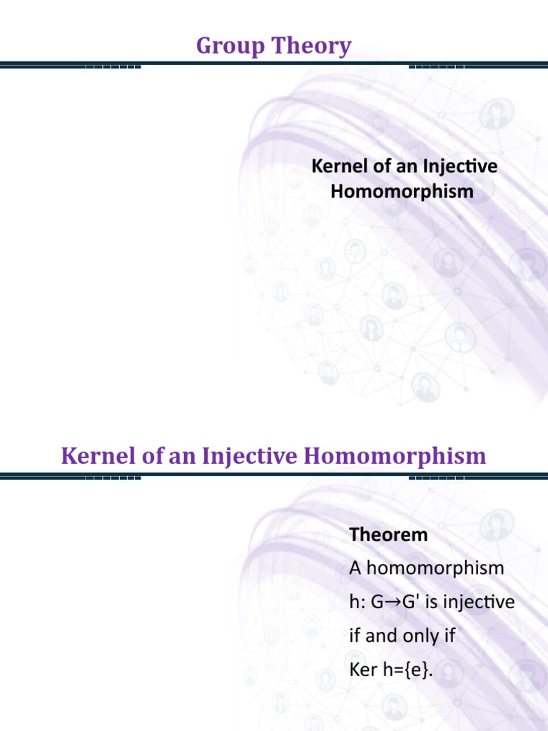 Homomorphisms of Groups 4 | PDF | Group (Mathematics) | Mathematical ...