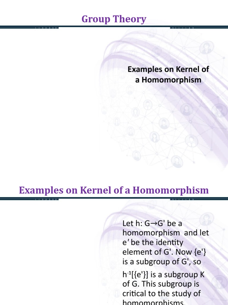 Homomorphisms of Groups 3 | PDF | Group (Mathematics) | Mathematical Relations