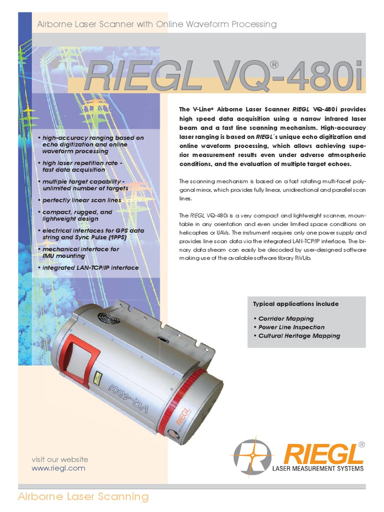 DataSheet - VQ 480i - 2015 03 24 | PDF | Image Scanner | Laser