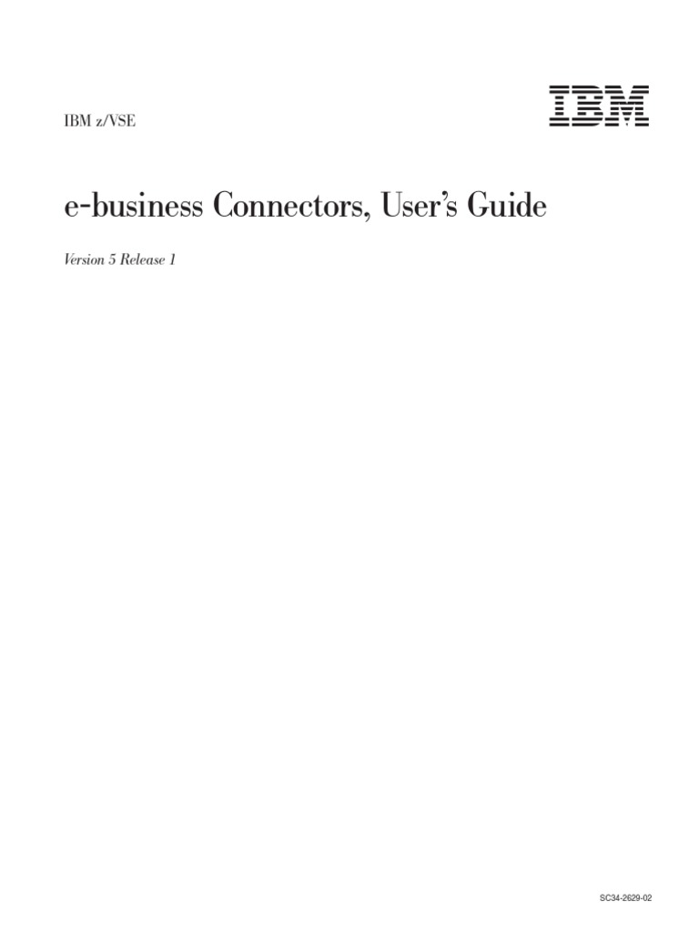 E-Bussiness Connector - User Guide | PDF | Computer Science | System Software