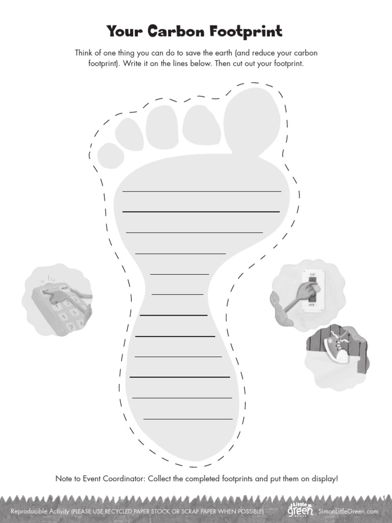 Carbon Footprint Activity | PDF | Art | Science & Mathematics