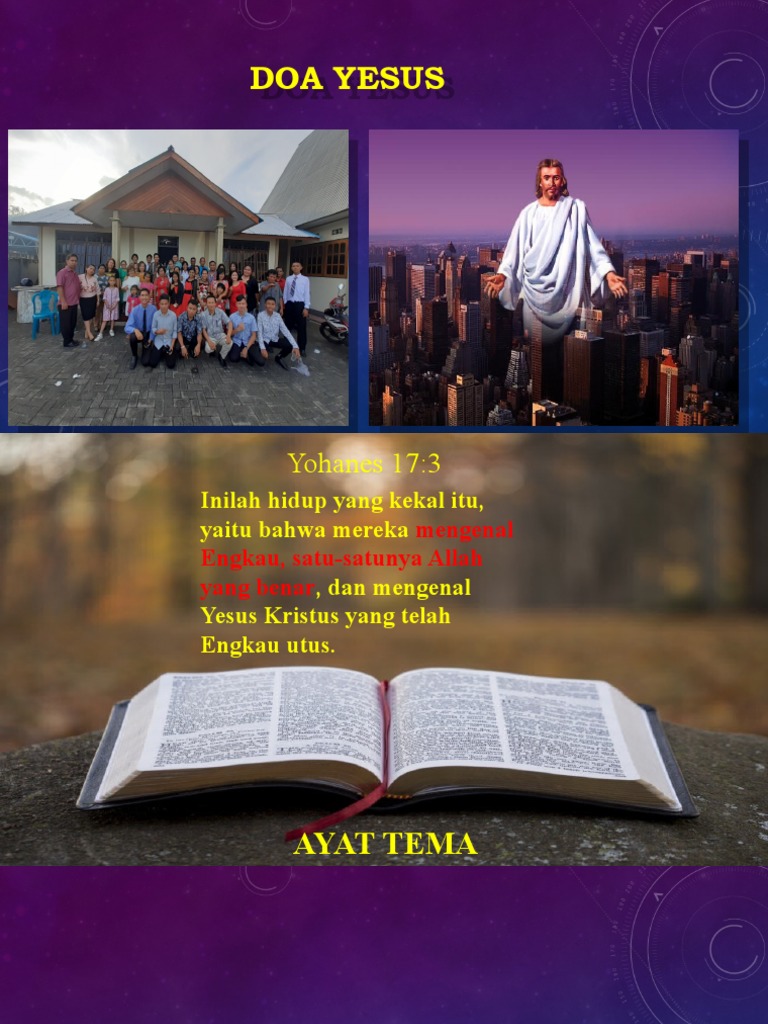 Doa Yesus | PDF | Filsafat | Agama & Spiritualitas