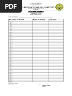 Pta Meeting Attendance Sheet | PDF