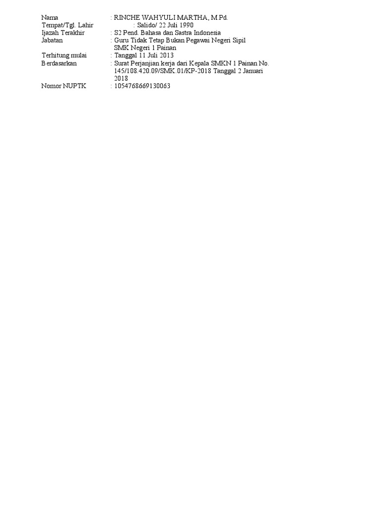 Bahan Rinche | PDF