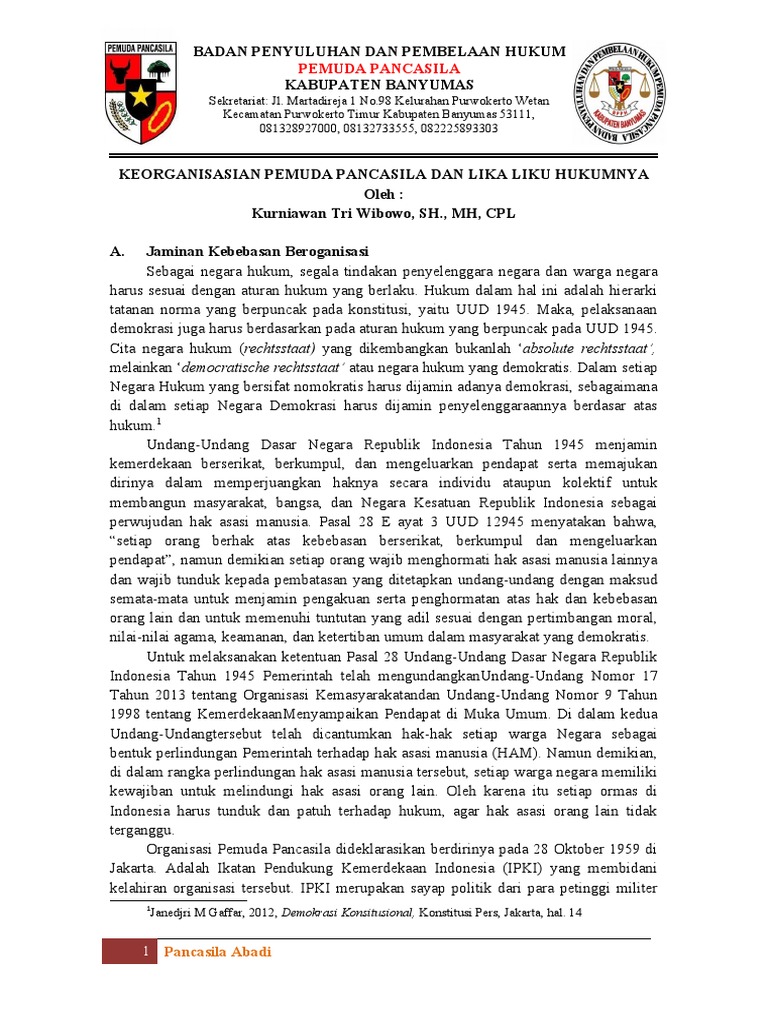 Materi Diksar BPPH | PDF