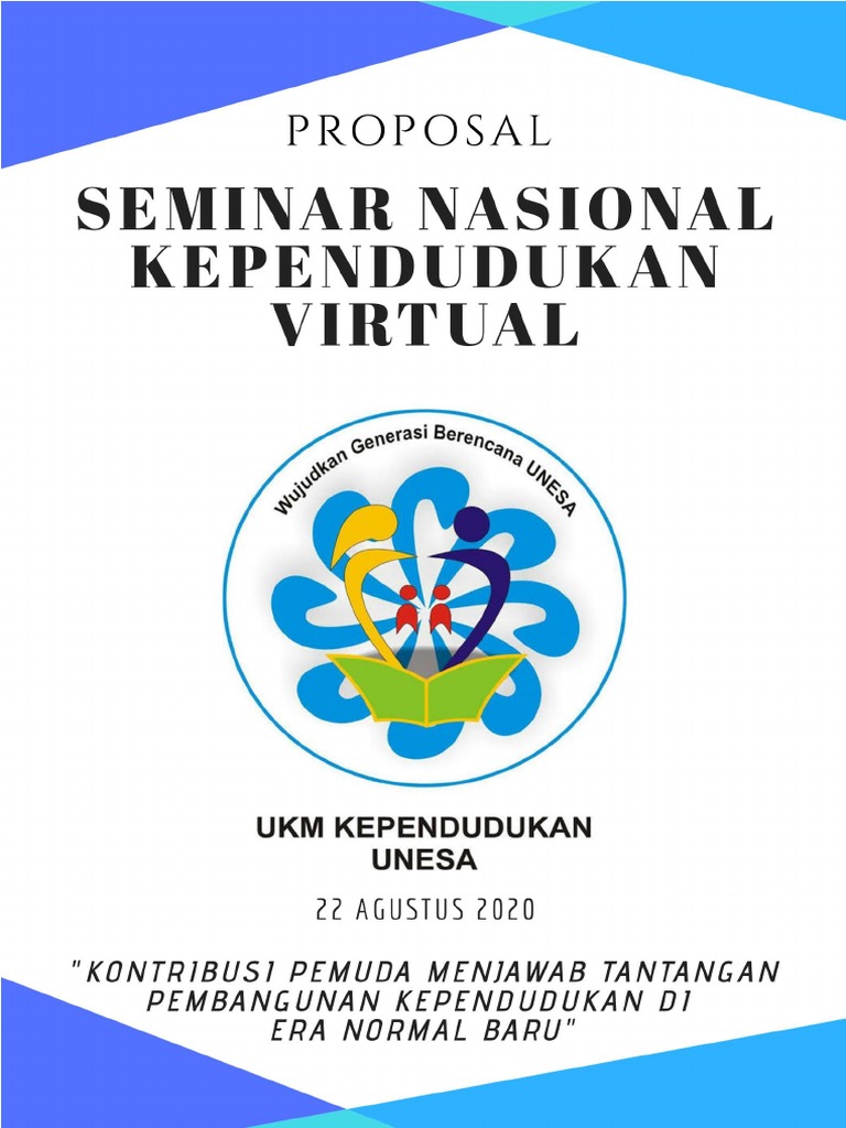 Proposal Seminar Nasional Kependudukan Virtual 2020 UKM Kependudukan ...