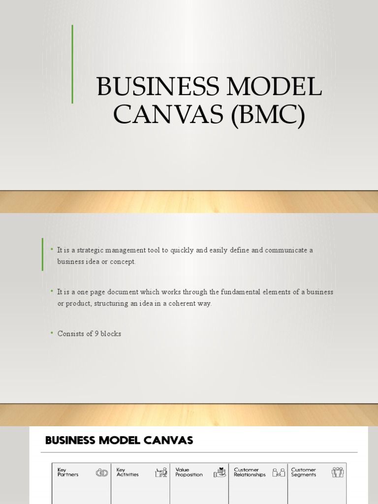 Bus - Model Canvas New | PDF