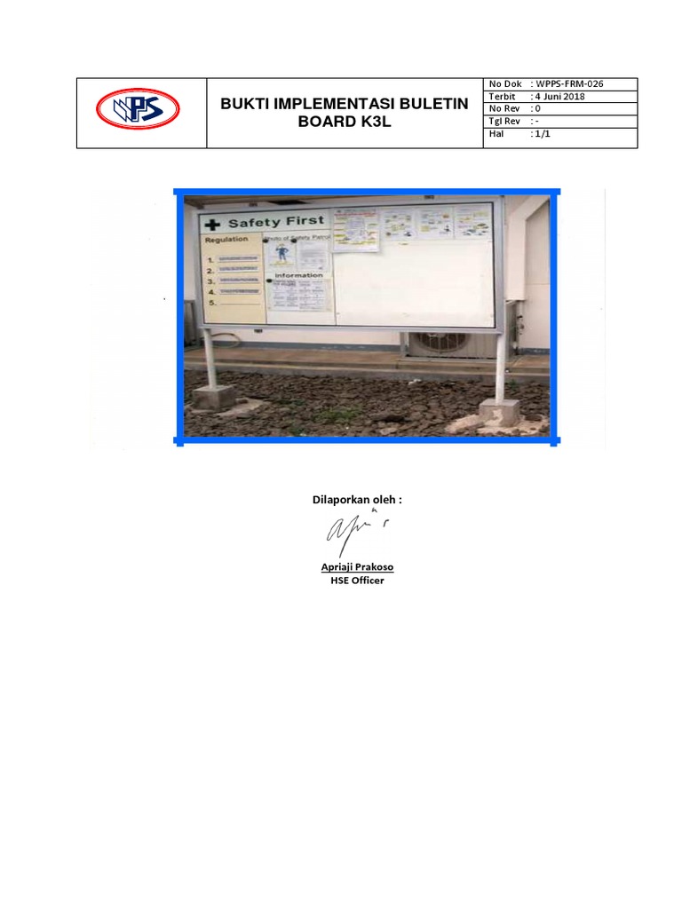 HSE Information Board | PDF