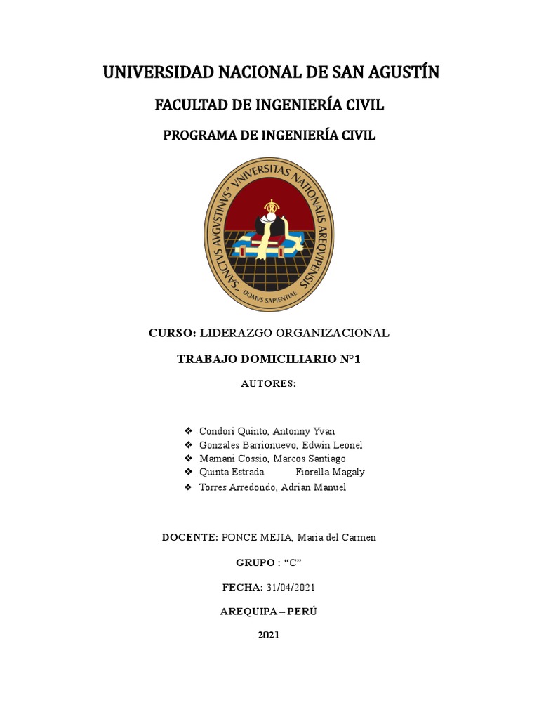 Trabajo Domiciliario N1 Edwin Leonel Gonzales Barrionuevo | PDF ...