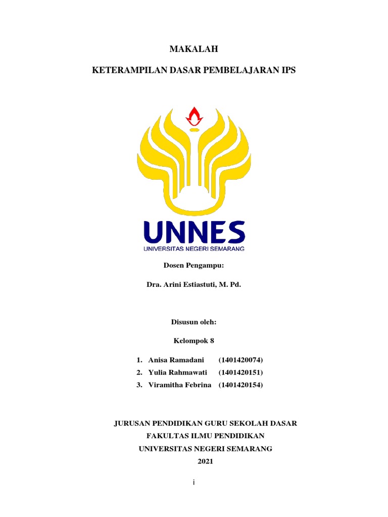 Kelompok 8 - Keterampilan Dasar Pembelajaran Ips | PDF | Karier ...