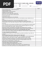 Front Desk AM Checklist | PDF | Cheque | Business