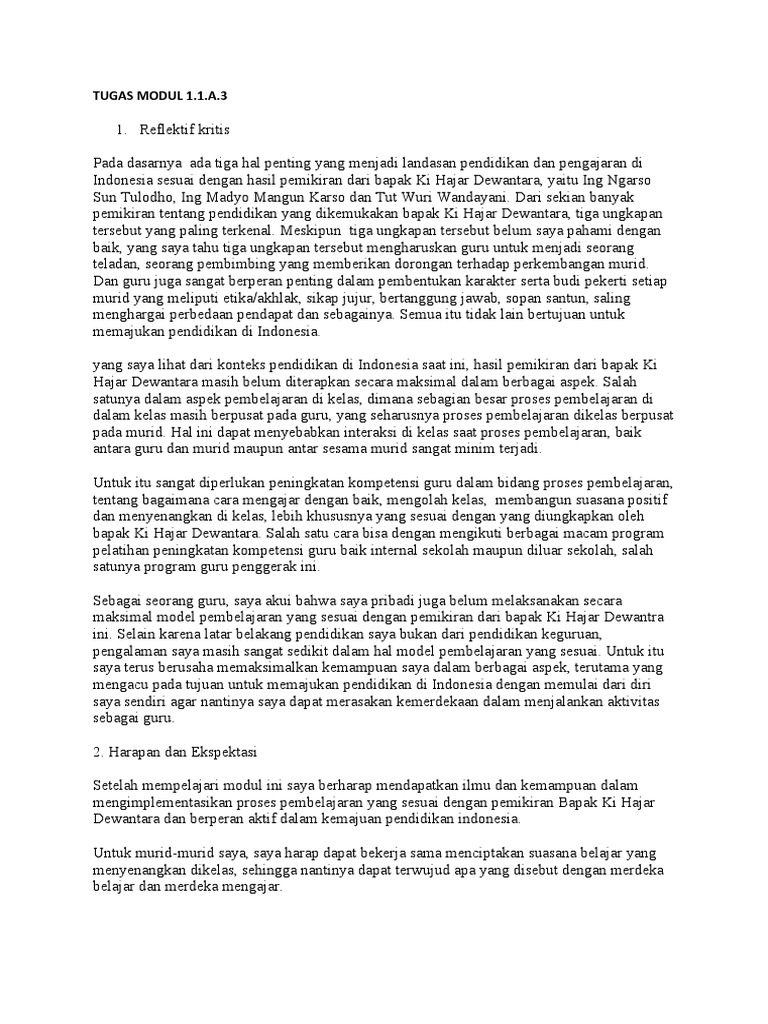 TUGAS MODUL 1.1.a.3 | PDF