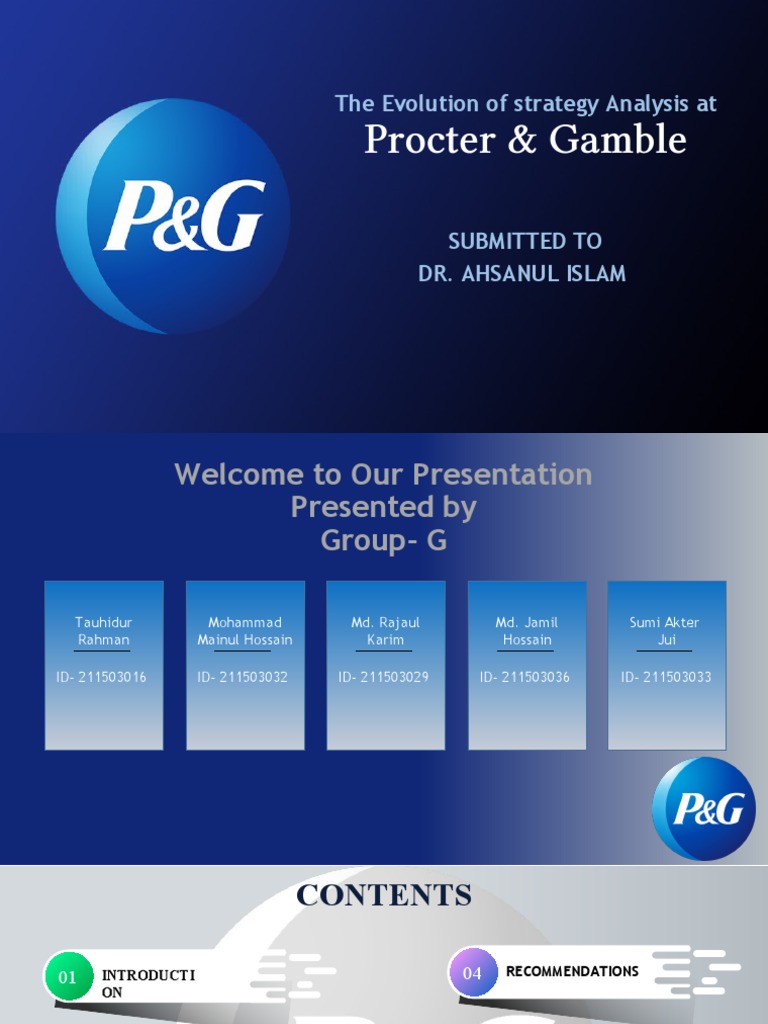 The Evolution of Strategy Analysis at P&G | PDF | Procter & Gamble | Brand