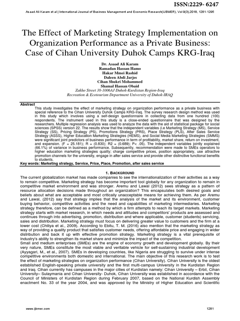 Strategi Pemasaran | PDF | Errors And Residuals | Dependent And Independent Variables