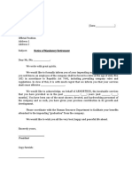 Banning Letter Template | PDF | Social Institutions | Social Science