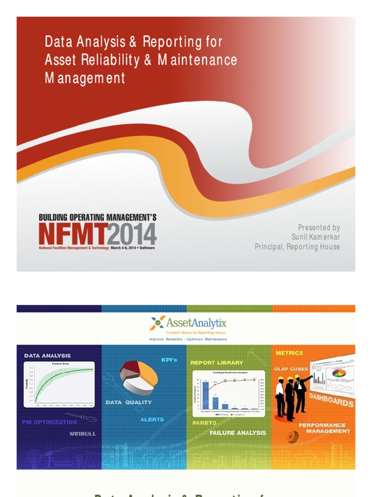 Data Analysis & Reporting For Asset Reliability & Maintenance ...