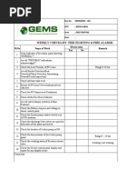 Self Contained Breathing Apparatus (Scba) Weekly and Monthly Checklist ...