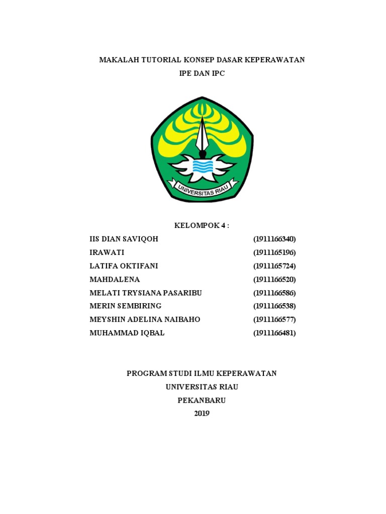 Makalah Tutorial Etika Keperawatan | PDF