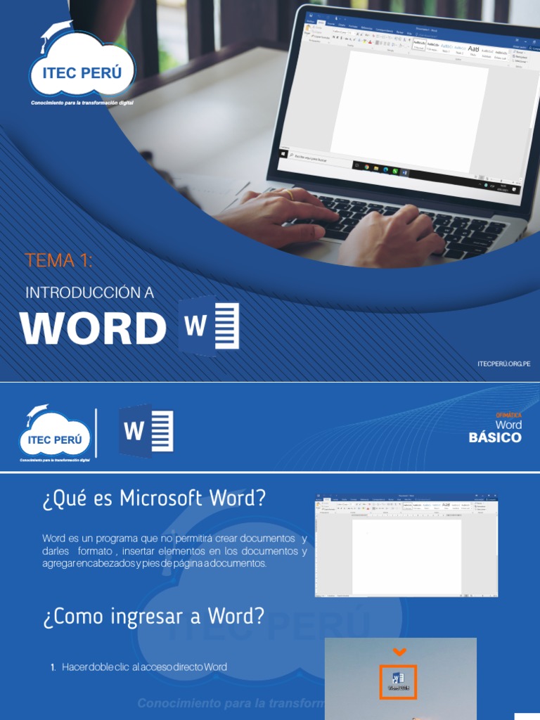 Introducción a Microsoft Word: conceptos básicos y funciones ...