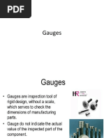 Taylor Theory of Gauging, Design and Types of Limit Gauges | PDF ...