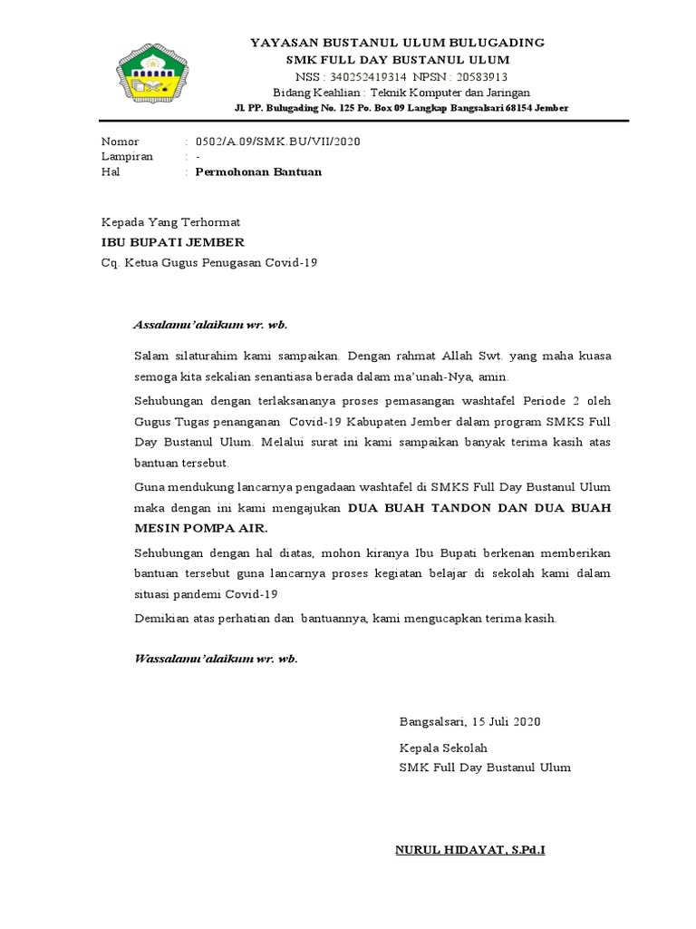 SMK BULUGADING | PDF