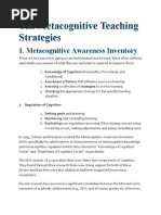 FACILITATING LEARNING Module 1 | PDF | Metacognition | Expert