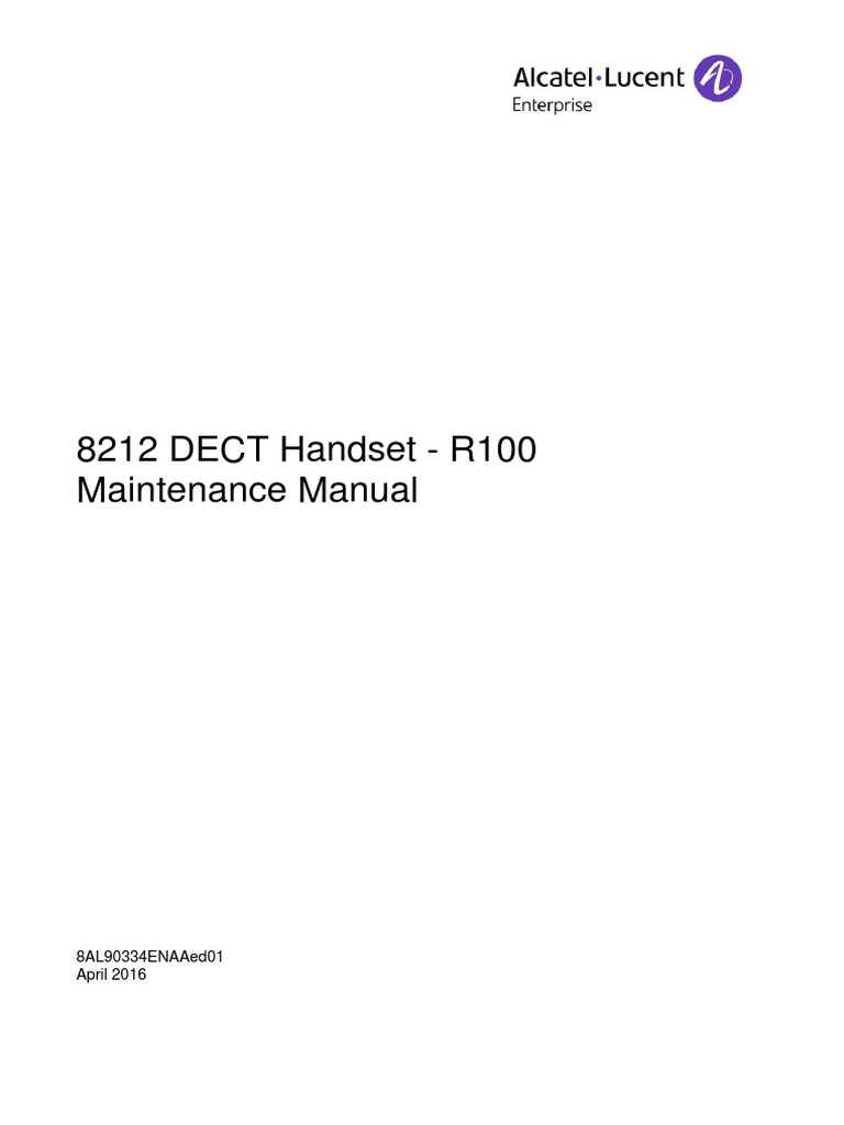 Am 8212 Maintenance Manual 8AL90334ENAA 1 en | PDF | Menu (Computing ...
