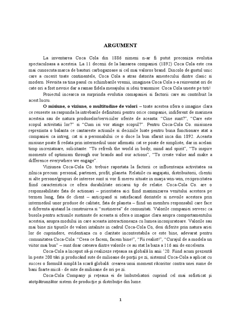 Coca Colla BUN | PDF