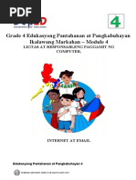 Lesson 2 Epp 4 Aralin 8 Mga Panganib Na Dulot NG Malware at Computer Virus | PDF