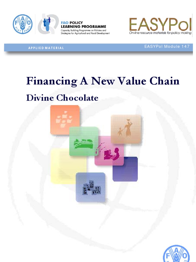 Financing A New Value Chain: Divine Chocolate | PDF | Fair Trade | Food ...