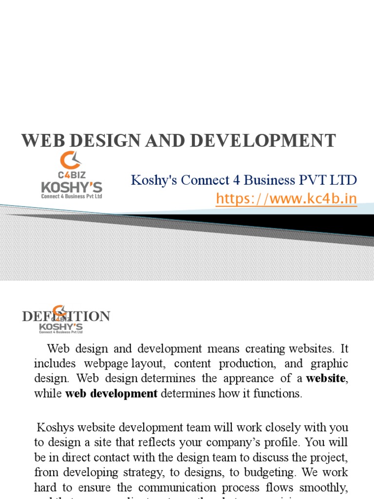 Web Designing in Kerala | PDF