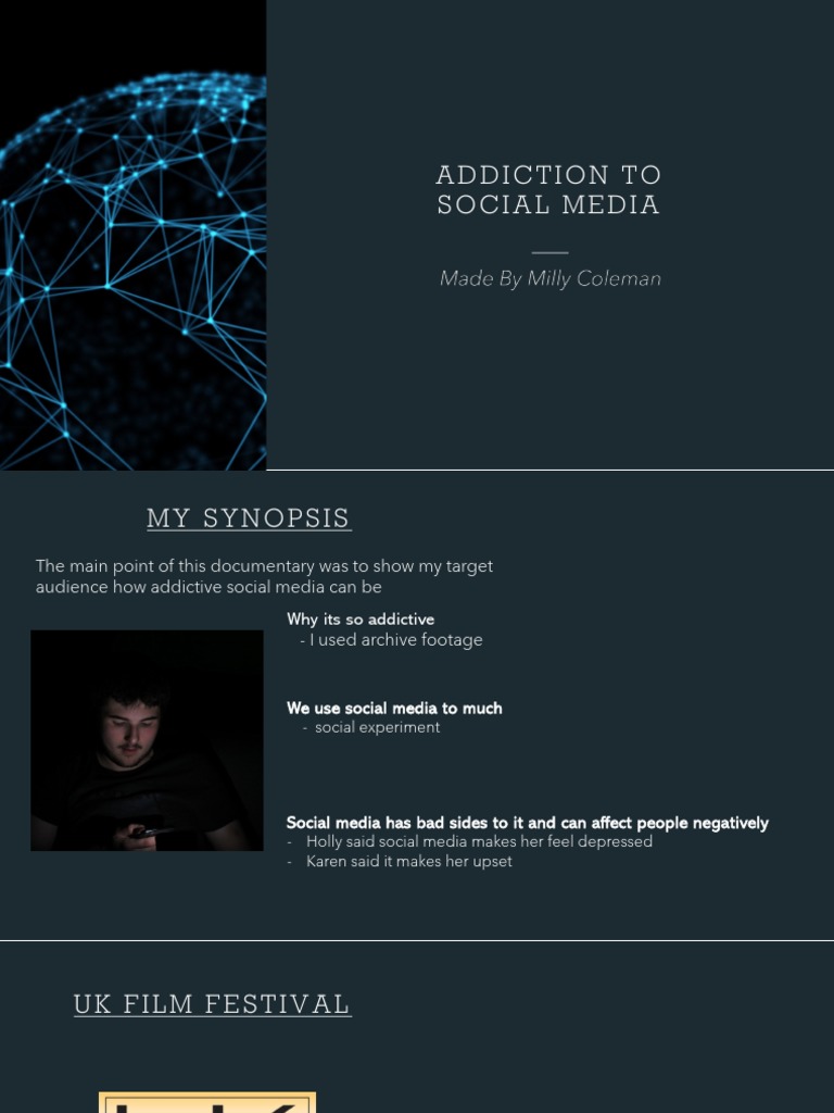 Social Media Addiction: A Documentary Insight | PDF