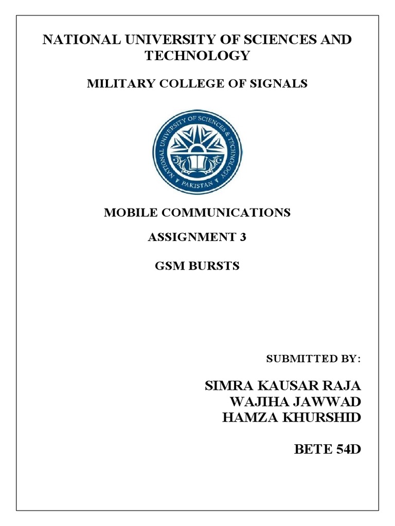 GSM Burst Types Explained | PDF | Synchronization | Gsm