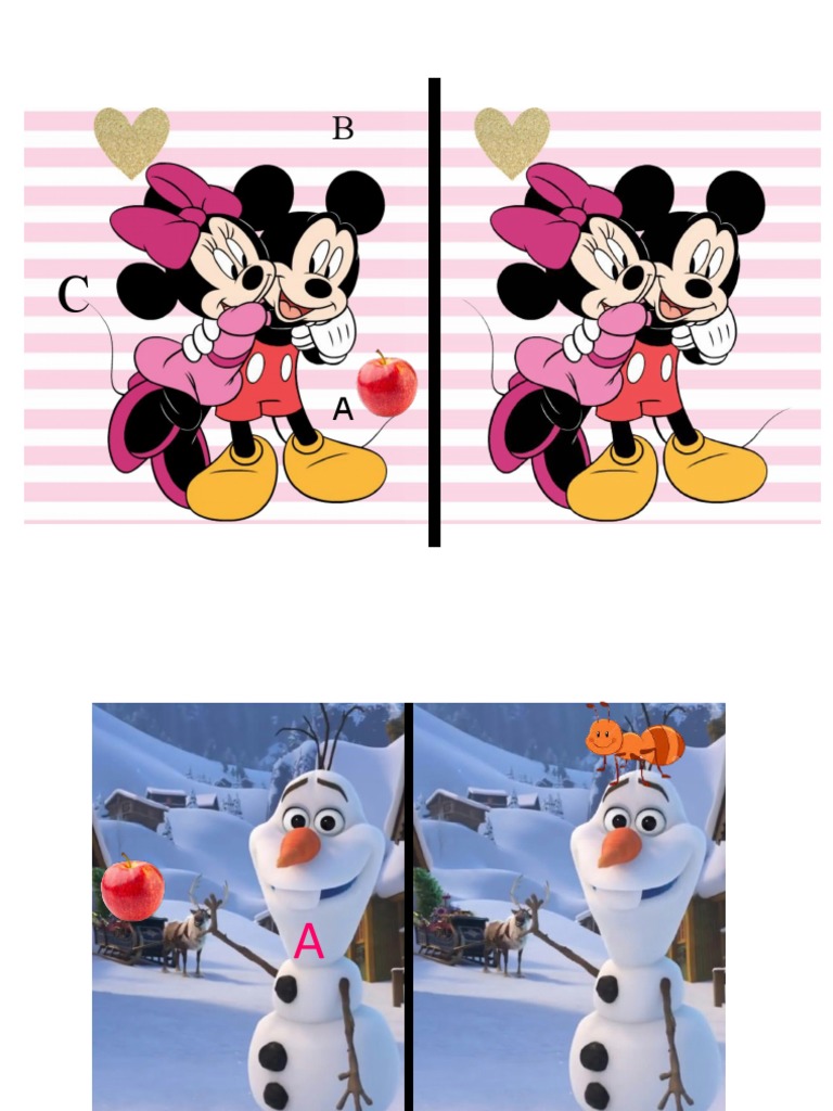 Spot The Diff Editable | PDF