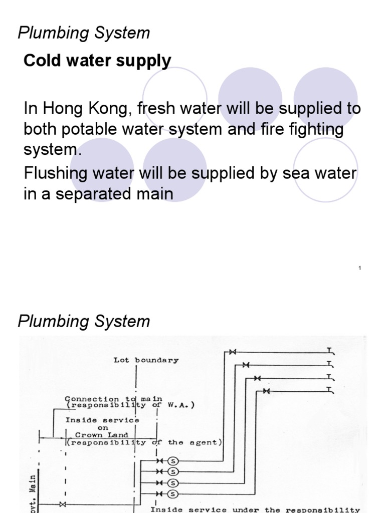 Hong Kong Plumbing System Overview | PDF | Sanitary Sewer | Water ...