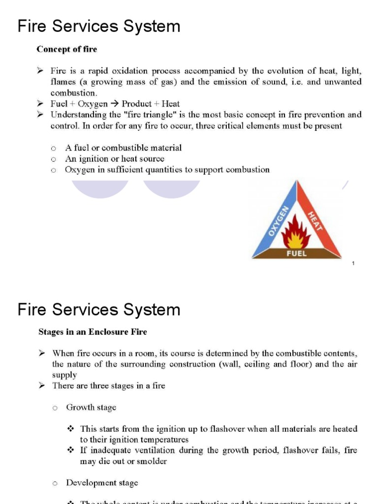 Fire Services Overview | PDF
