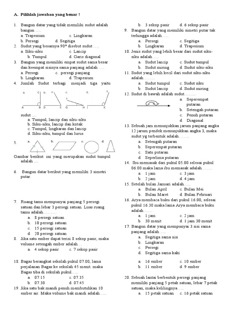 Contoh Soal MM Mid Sem Genap | PDF