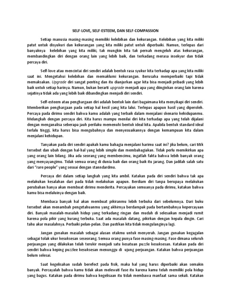 Self Love Pdf