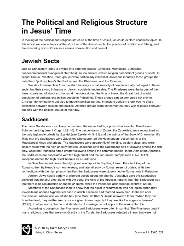 TX001327 1-Background-Political and Religious Structure in Jesus Time ...