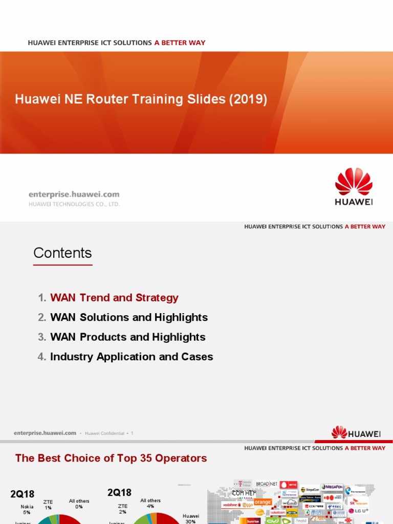 06-HUAWEI NE Series Enterprise Routers Pre-Sales Specialist ...