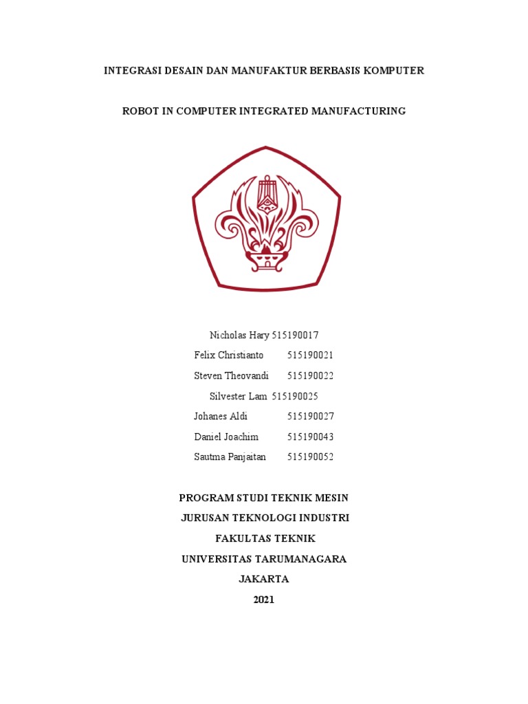 Robot dalam Manufaktur Terintegrasi | PDF | Seni | Komputer