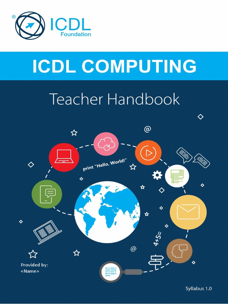 ICDL Computing 1.0 Teacher Handbook - Sample | PDF | Computer ...