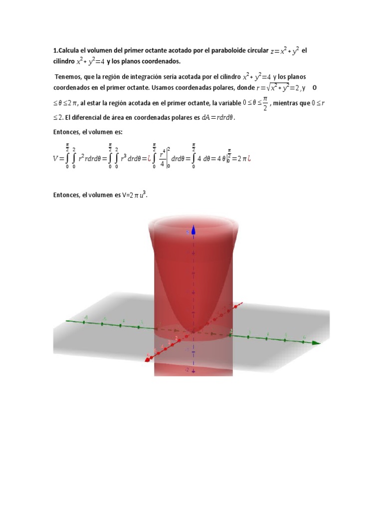 Primera Parte Calculo Multivariable | PDF | Integral | Geometria plana)