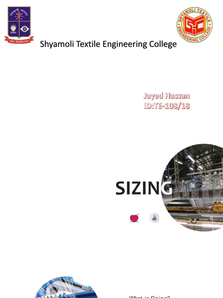 Sizing 191227160613 | PDF | Yarn | Textiles