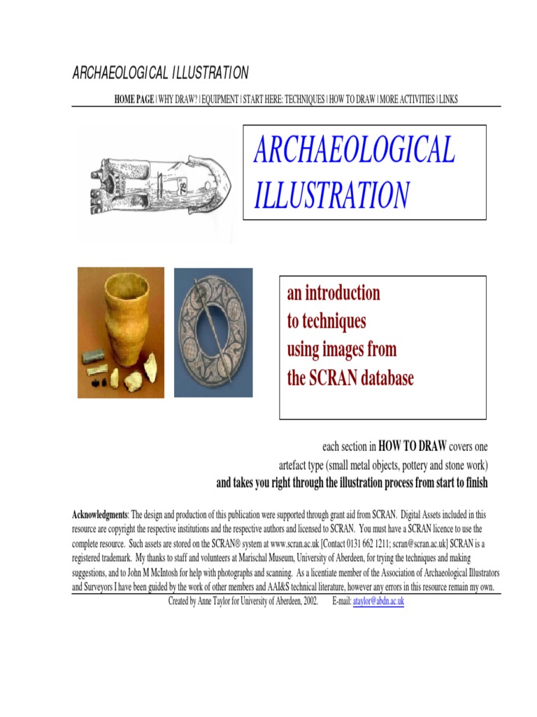 Archaeological Illustration Pdf Drawing Pottery